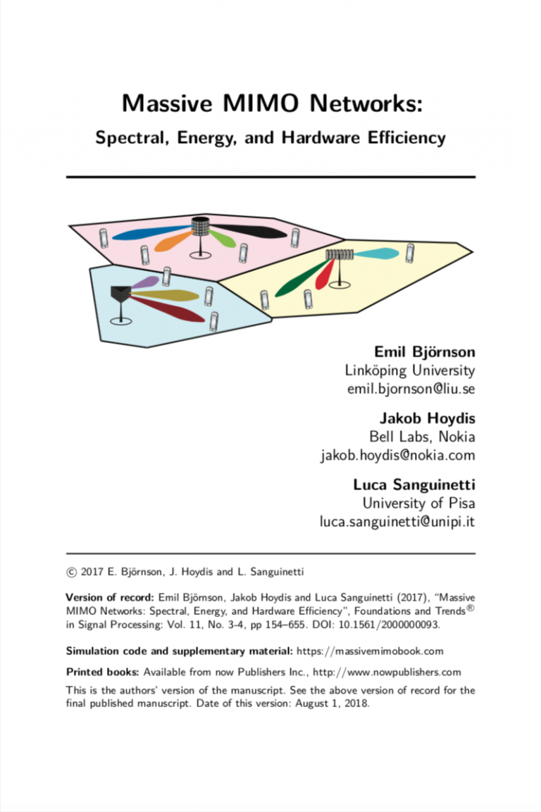 Free PDF | Massive MIMO Networks